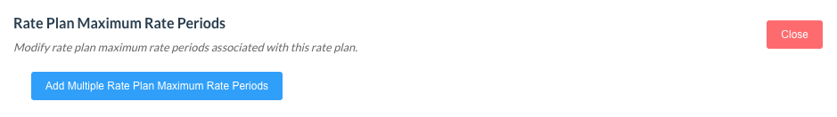 Rate Plan Configuration How-To